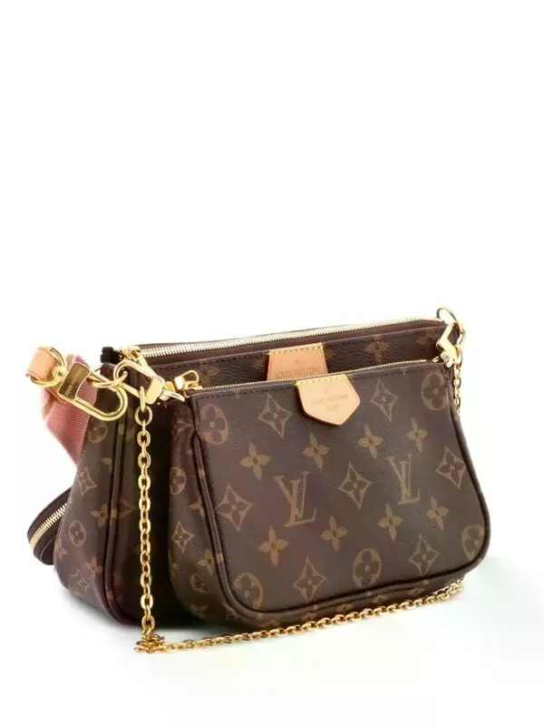 LOUIS VUITTON Multi Pochette Accessoires Monogram Canvas Crossbody Bag