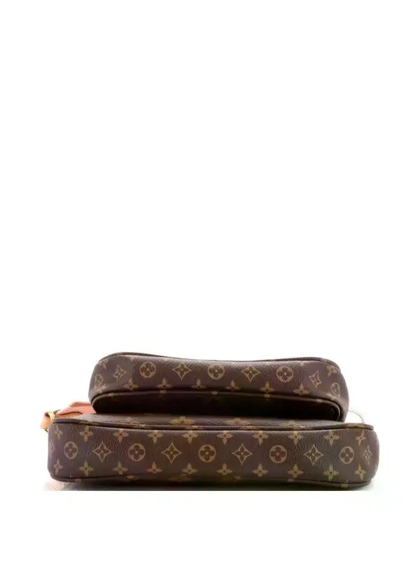 LOUIS VUITTON Multi Pochette Accessoires Monogram Canvas Crossbody Bag