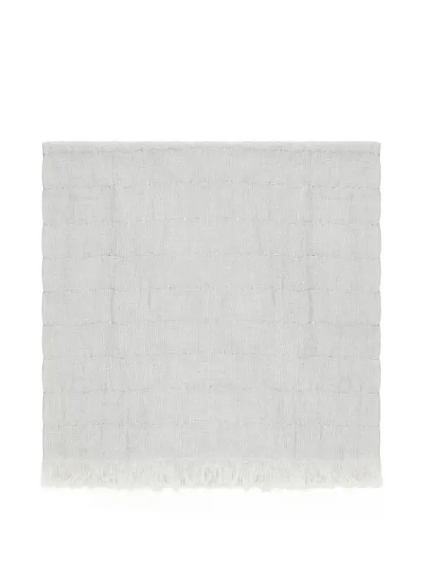 PANICALE Fringed Scarf - Grey