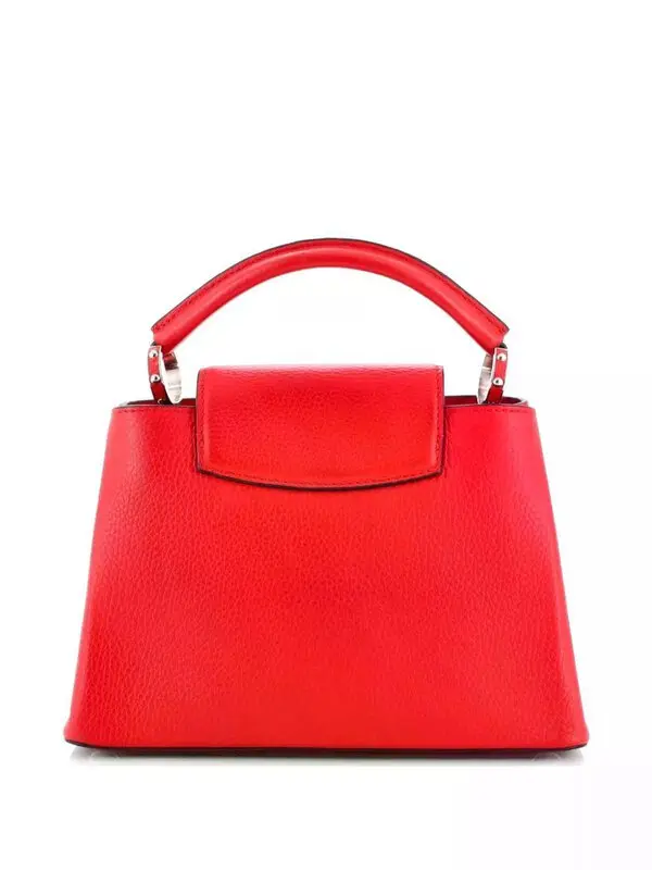 LOUIS VUITTON Capucines Bb Satchel - Red