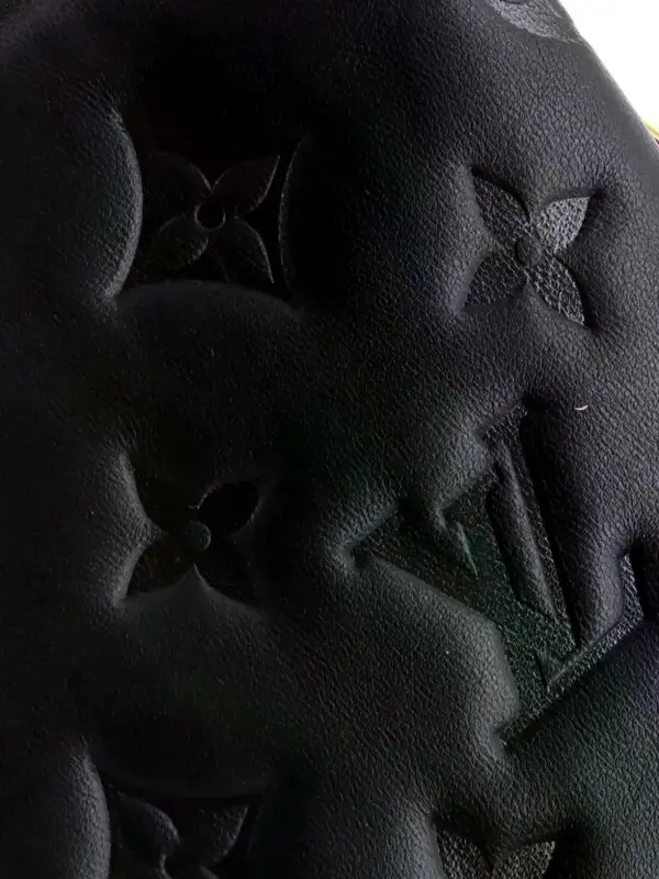 LOUIS VUITTON Coussin Pm Crossbody Bag Monogram Embossed Lambskin - Black