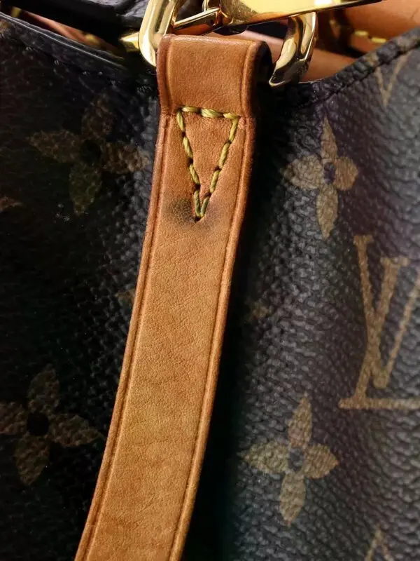 LOUIS VUITTON Montaigne Handbag Monogram Canvas Mm