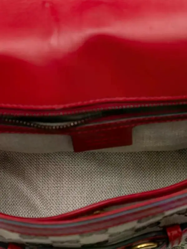 Gucci Medium Gg Canvas Lady Web Crossbody Bag