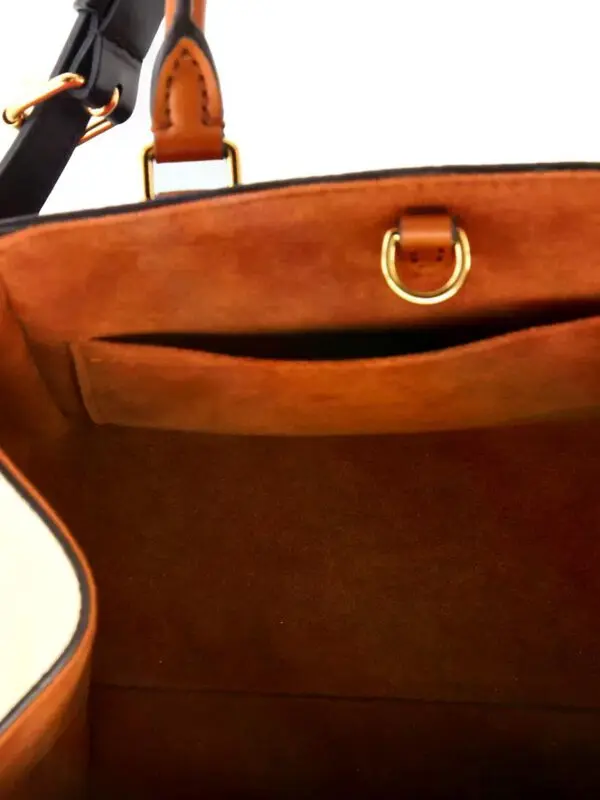 LOUIS VUITTON Fold Tote Monogram Canvas Pm Satchel - Brown