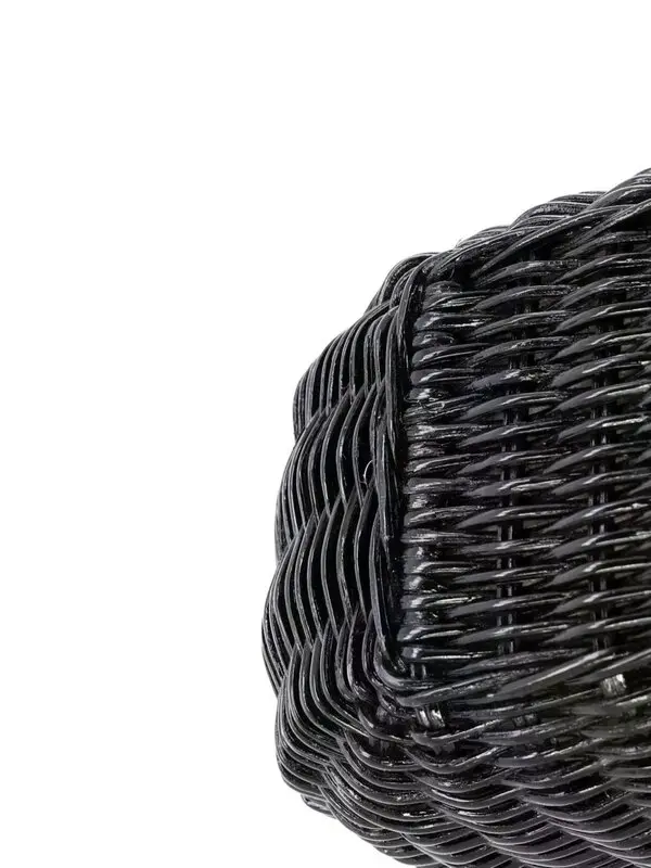 Miu Miu Wander Hobo Wicker Mini Shoulder Bag