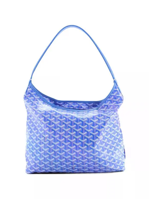 Goyard Boheme Coated Canvas Hobo Bag