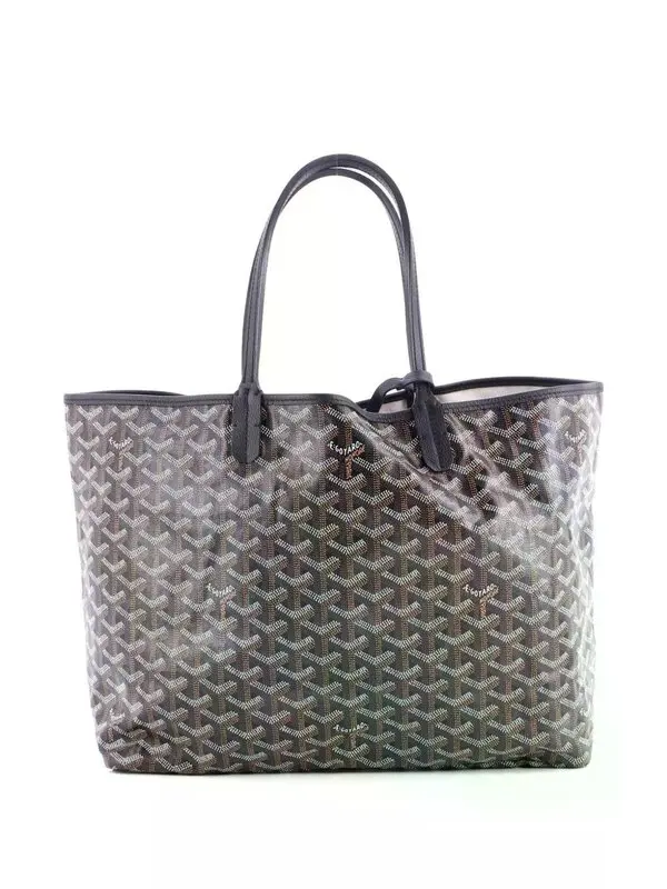 Goyard Saint Louis Coated Canvas Pm Tote Bag - Black
