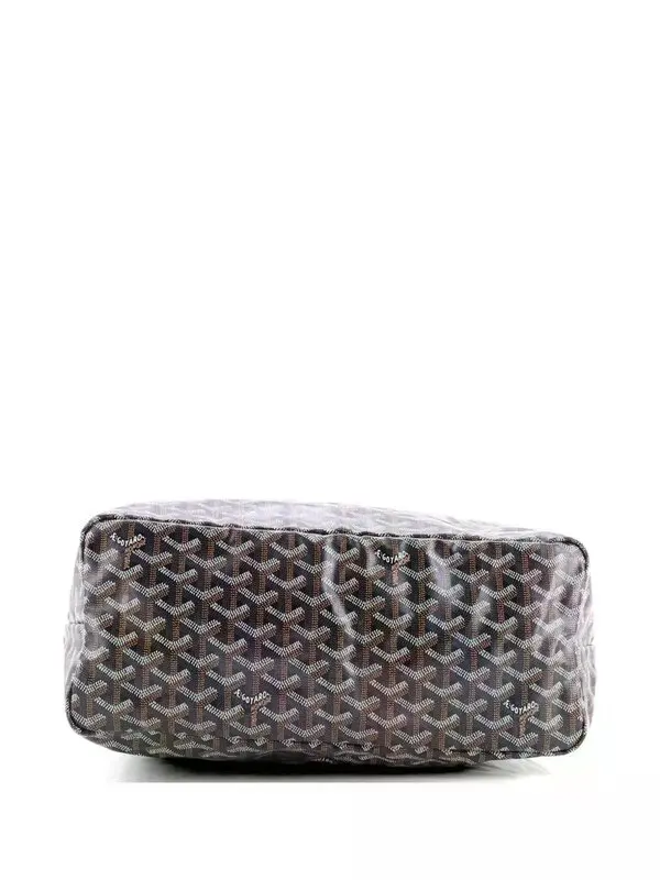 Goyard Saint Louis Coated Canvas Pm Tote Bag - Black