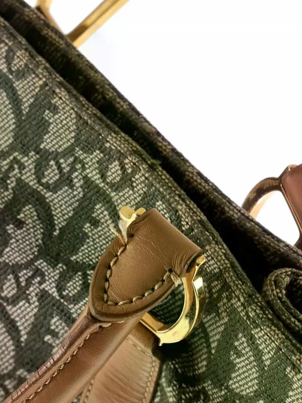 Dior Vintage Diorissimo Canvas Small Tote