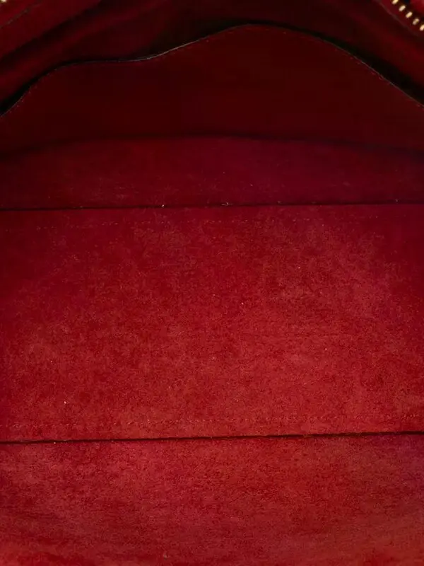 Celine 2016 Micro Grained Calfskin Belt Bag - Red