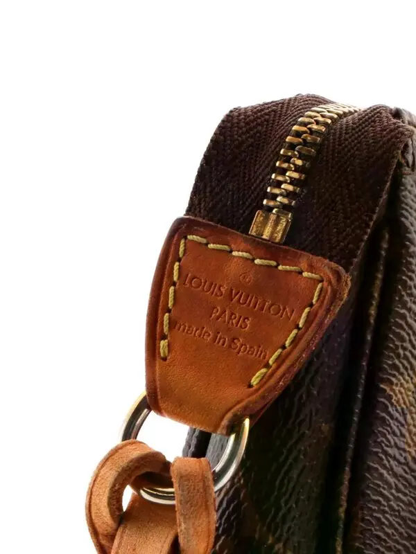 LOUIS VUITTON Pochette Accessoires Nm Monogram Canvas - Brown