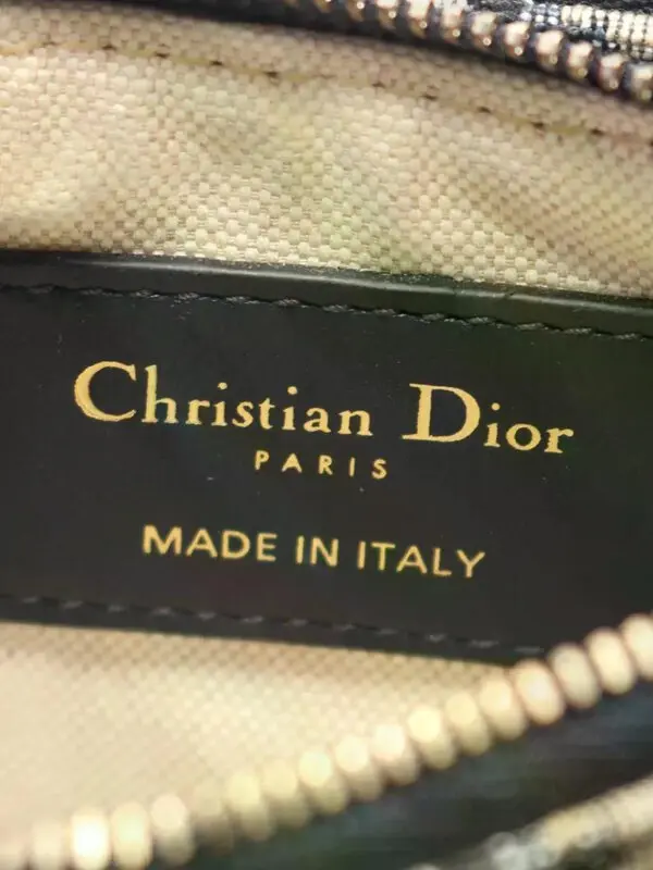 Dior Oblique Canvas Saddle Triple Zip Crossbody Bag - Brown
