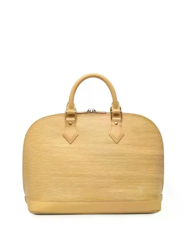 LOUIS VUITTON 2001 Epi Alma Pm Handbag - Yellow