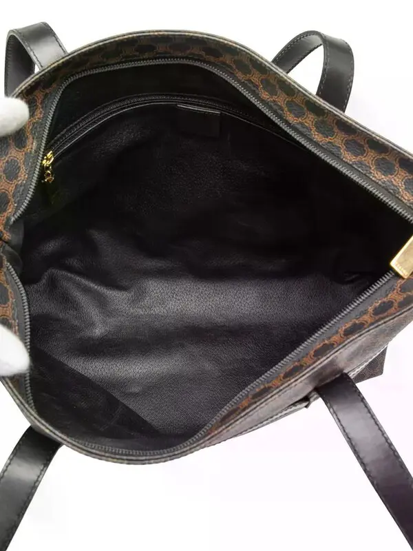 Celine 2000 Macadam Coated Canvas Tote Bag