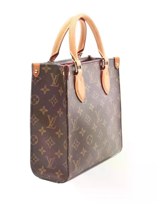 LOUIS VUITTON Monogram Sac Plat Bb Satchel