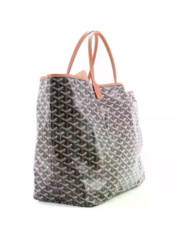 Goyard Saint Louis Coated Canvas Gm Tote Bag - Brown