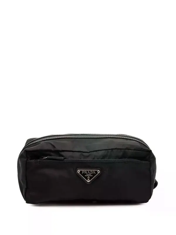 Prada 2000-2013 Tessuto Pouch - Black