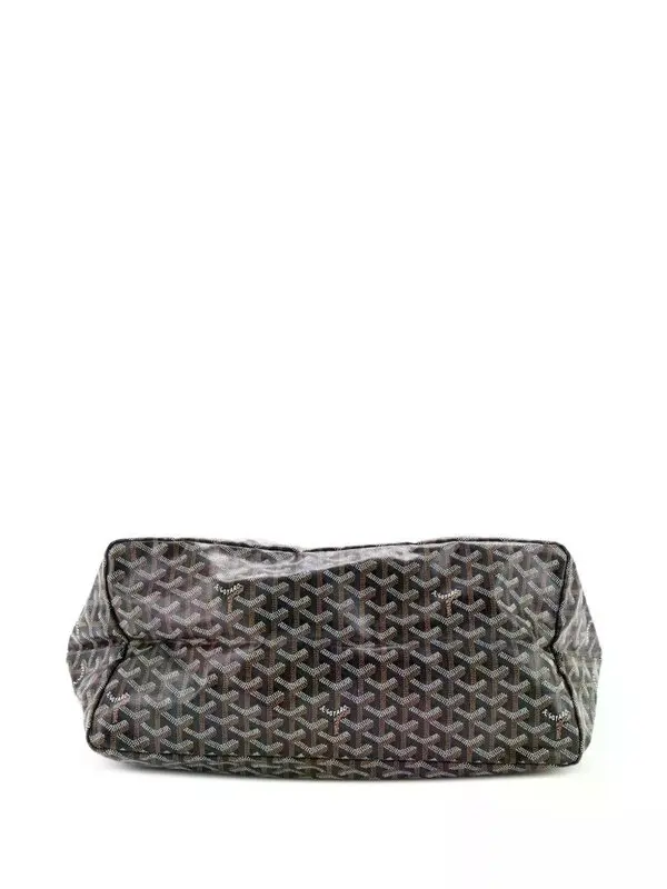 Goyard Saint Louis Coated Canvas Gm Tote Bag - Black