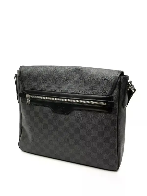 LOUIS VUITTON 2010 Damier Graphite Daniel Mm Crossbody Bag
