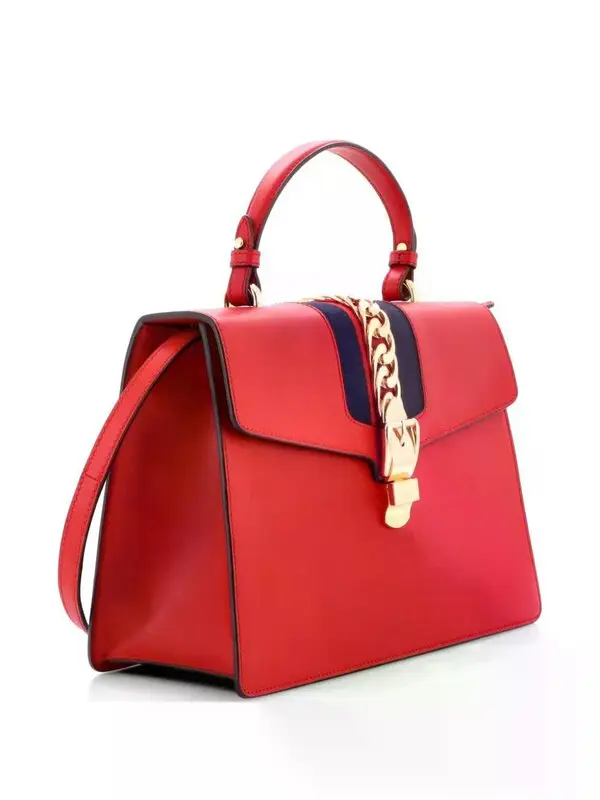 Gucci Sylvie Top Handle Medium Satchel