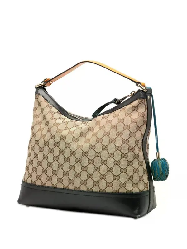 Gucci Gg Canvas Cheer Hobo Handbag