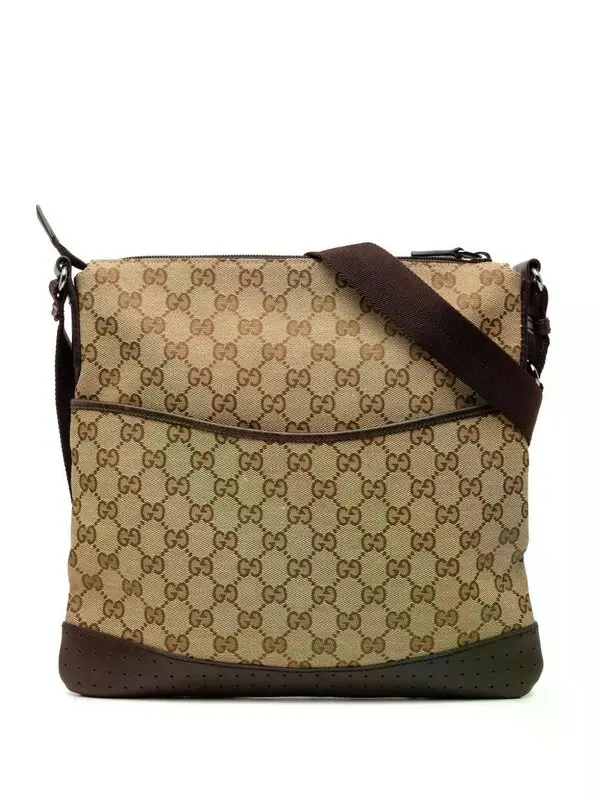 Gucci Gg Canvas Crossbody Bag