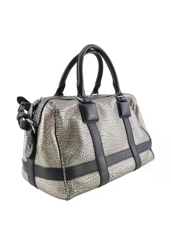 Loewe 2010-2026 Calfskin Anagram Paseo 30 Satchel - Black