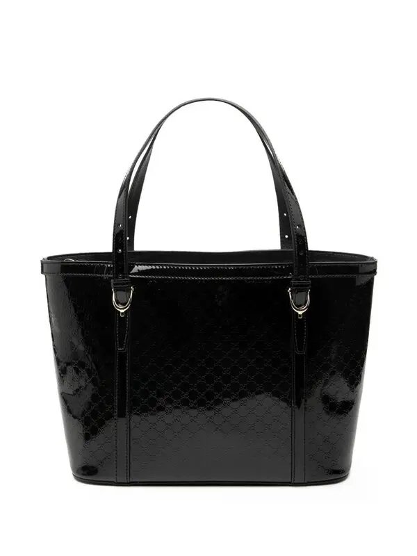 Gucci 2000-2015 Patent Microissima Nice Tote Bag