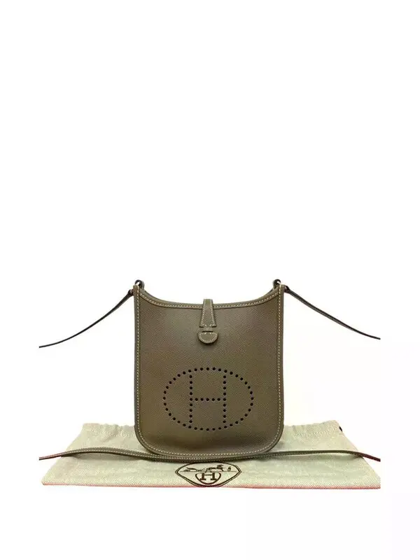 Hermès 2008 Epsom Evelyne Tpm Crossbody Bag - Brown