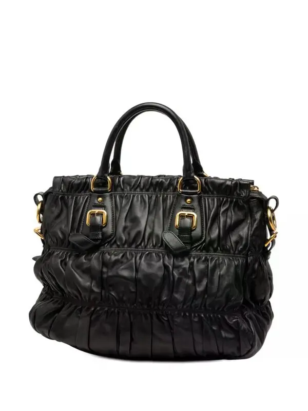 Prada 2010-2026 Nappa Gaufre Satchel