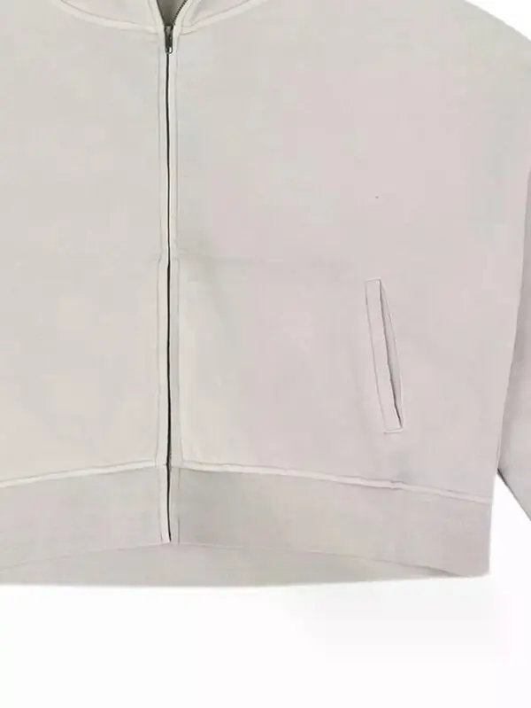ENTIRE STUDIOS Zip Hooded Sweater - Neutrals