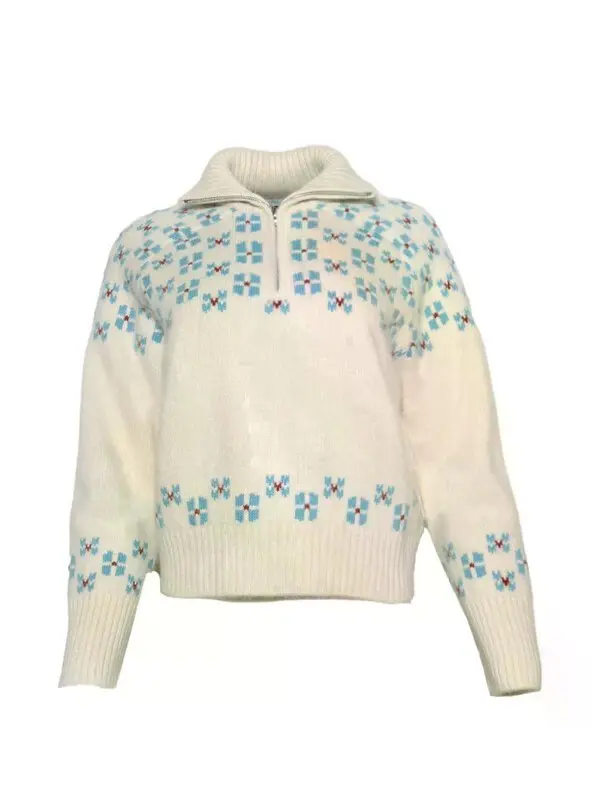 Calle Del Mar Fair Isle Knitwear - Neutrals