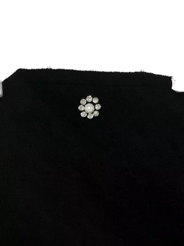Simone Rocha Embellished Neck Scarf