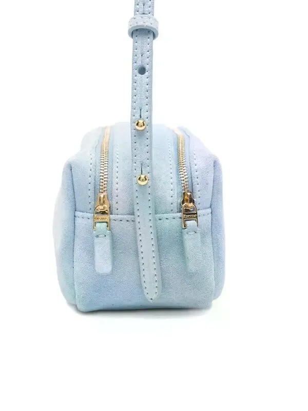 ELLEME Mini Trousse Double-zip Crossbody Bag - Blue