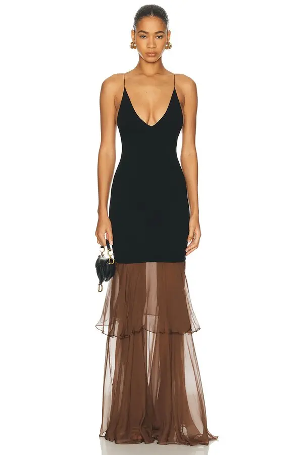 Burc Akyol Gitane Dress - Black & Brown