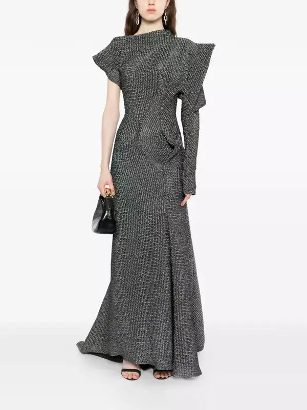 Maticevski Lyra Gown - Grey