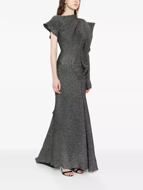 Maticevski Lyra Gown - Grey