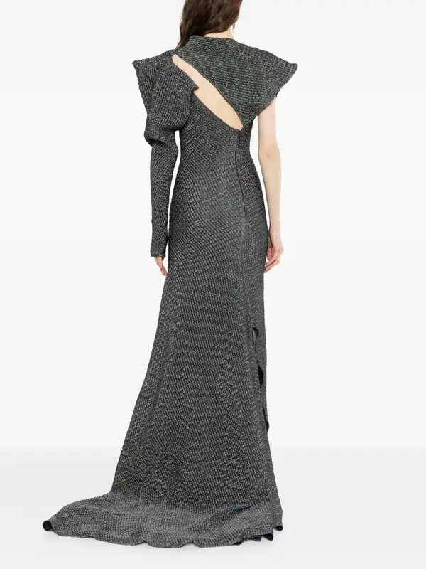Maticevski Lyra Gown - Grey