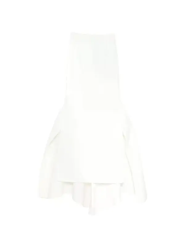 Maticevski Snaking Maxi Skirt - White