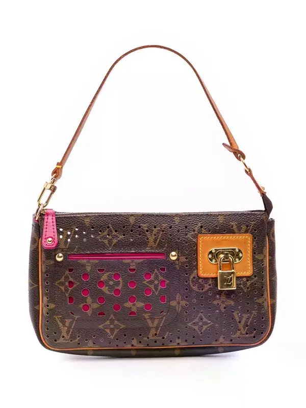 LOUIS VUITTON 2006 Monogram Perforated Pochette Accessoires