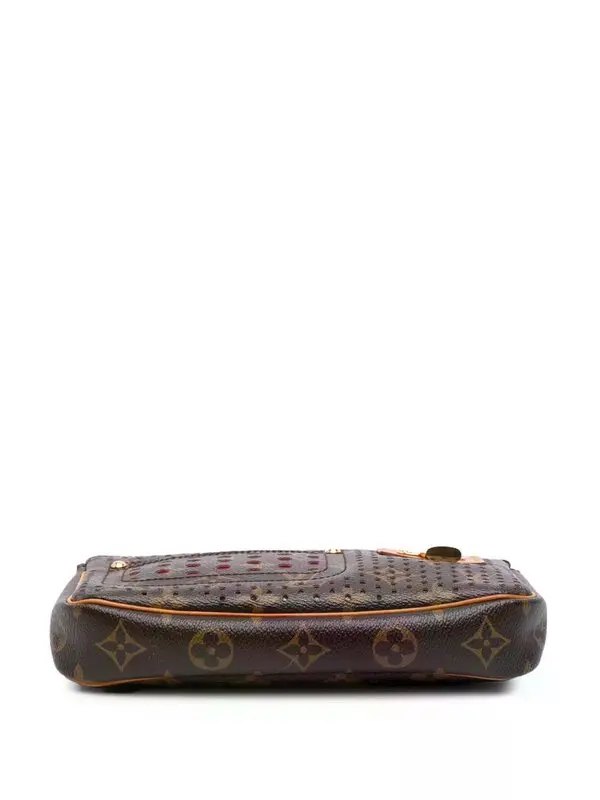 LOUIS VUITTON 2006 Monogram Perforated Pochette Accessoires
