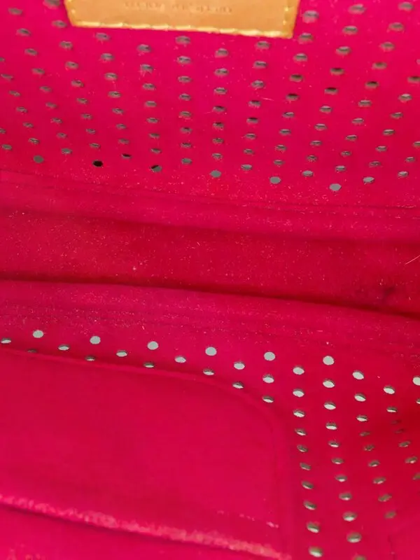 LOUIS VUITTON 2006 Monogram Perforated Pochette Accessoires