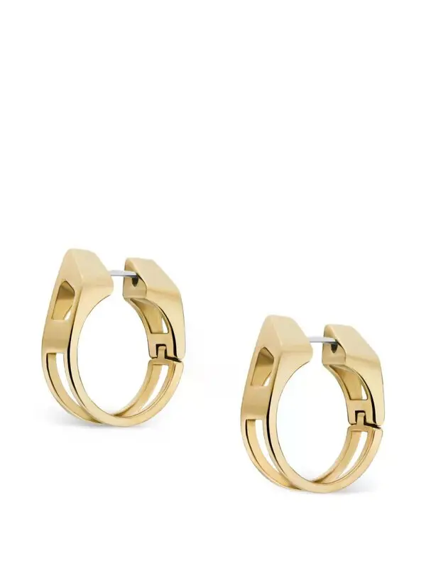 DIESEL Oval-d Hoop Earrings
