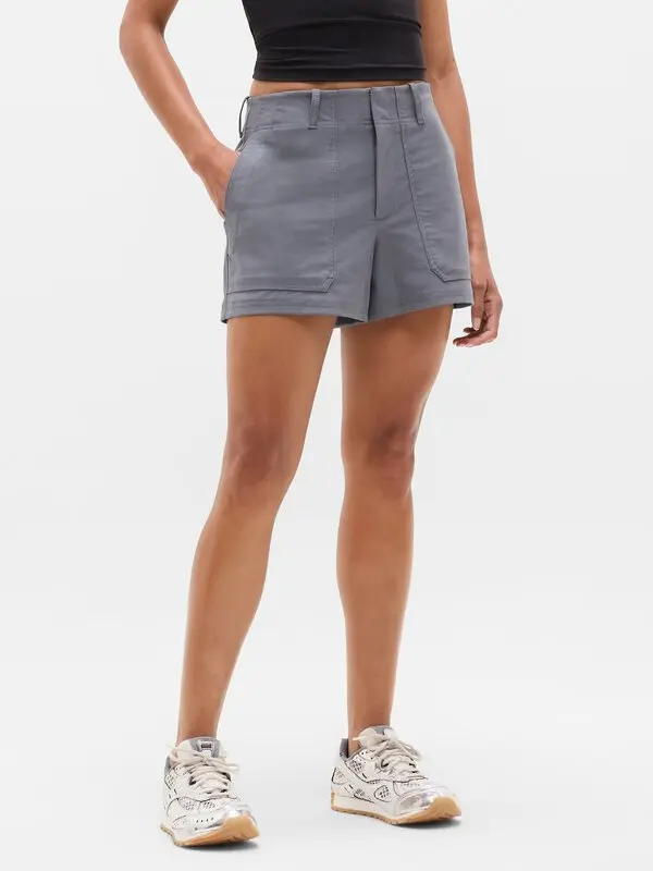 Athleta Skyline High Rise Tailored 4" Short - Slate
