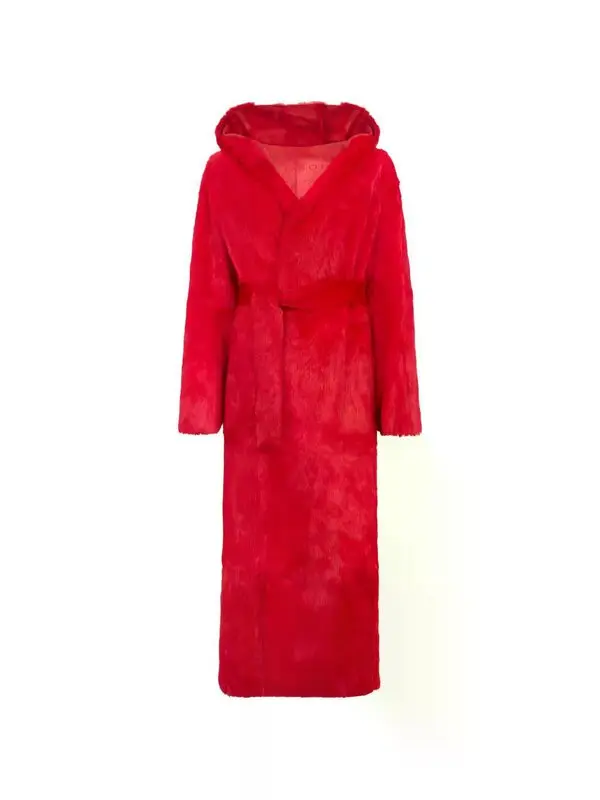 Philosophy Di Lorenzo Serafini Hooded Robe - Red