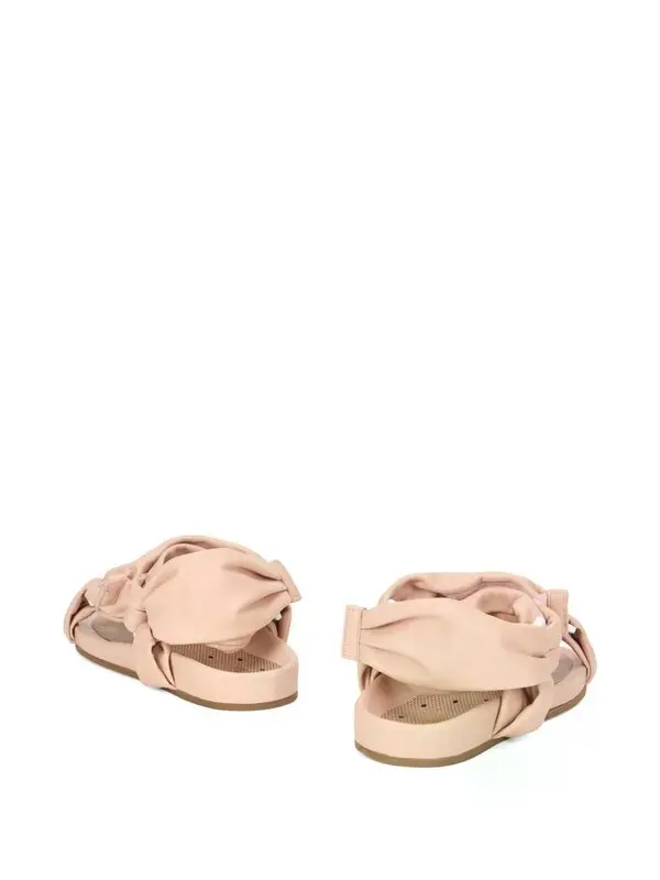 Red Valentino Ruched-detail Sandals