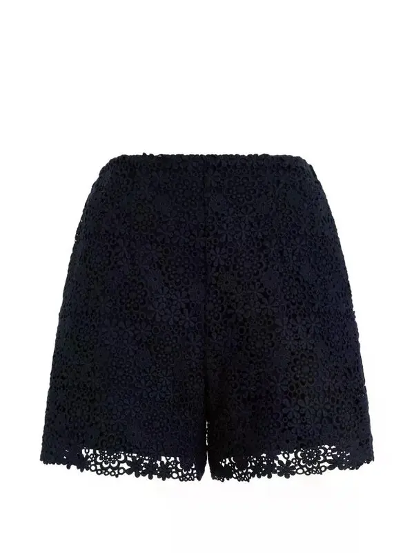 Red Valentino Floral Shorts