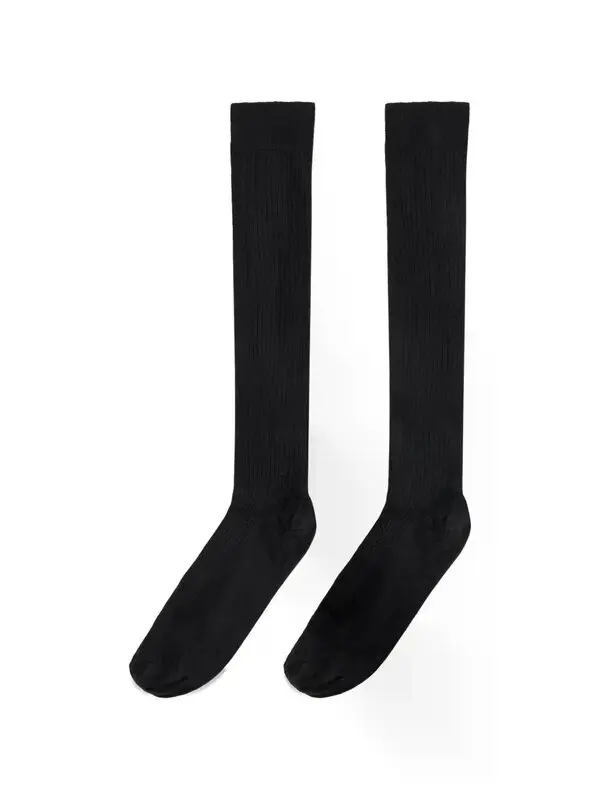 Red Valentino Ribbed Socks