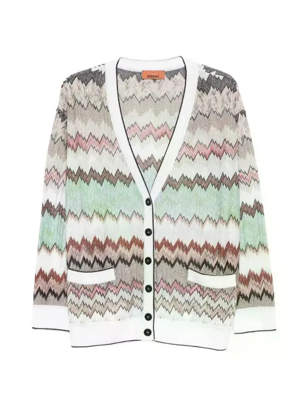 Missoni Chevron Pocket Cardigan