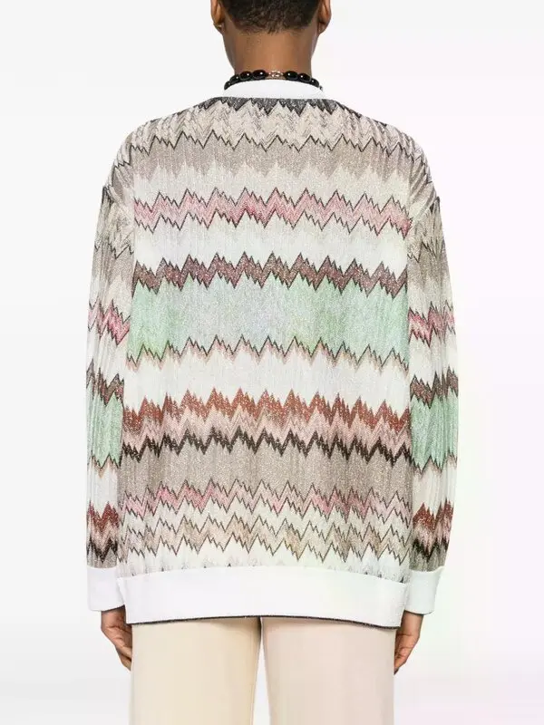 Missoni Chevron Pocket Cardigan